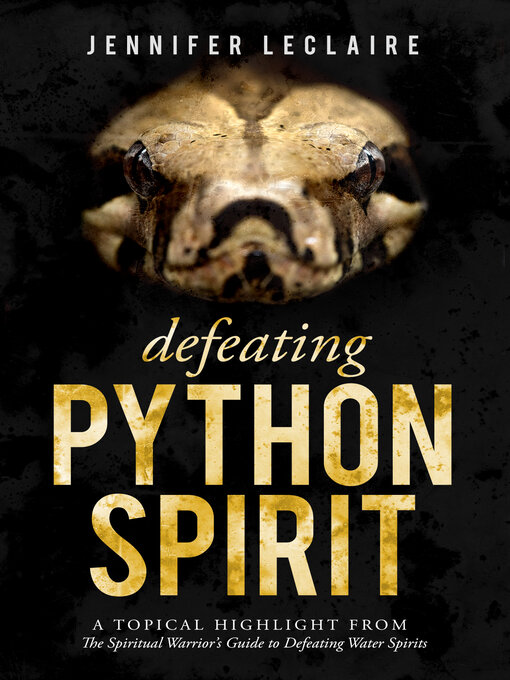 Defeating Python Spirit Metropolitan Library System OverDrive
